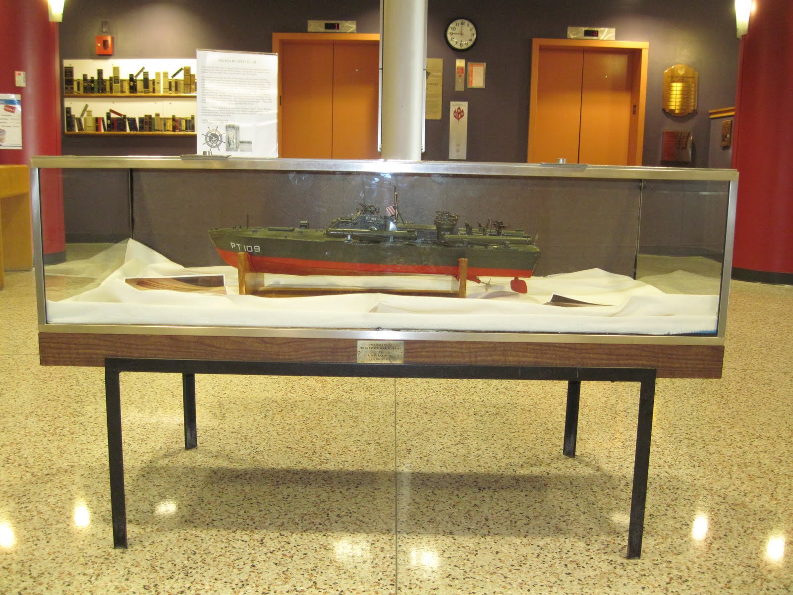 Public Library Displays: Remote Control Boats