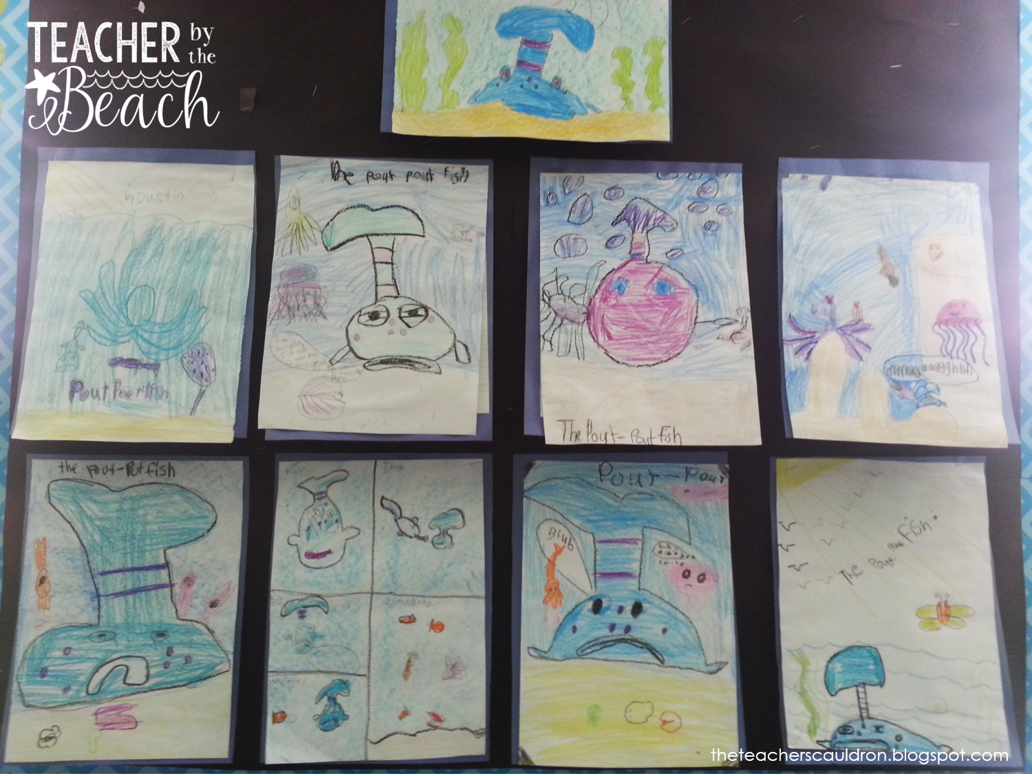 Pout Pout Fish Week - Teacher by the Beach