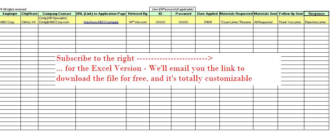 Leap the Bar: How To Organize Your Application Process And Find Your ...