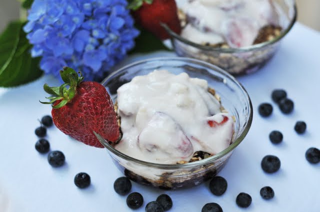 Packed Table: Breakfast Blueberry Cobbler