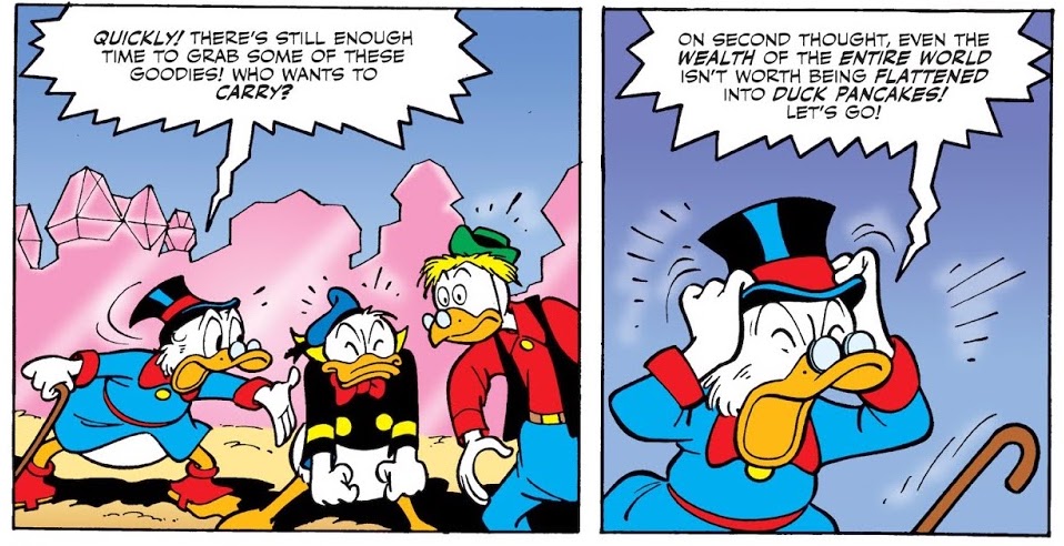 Duck Comics Revue: "Money Is the Root of Upheaval!"