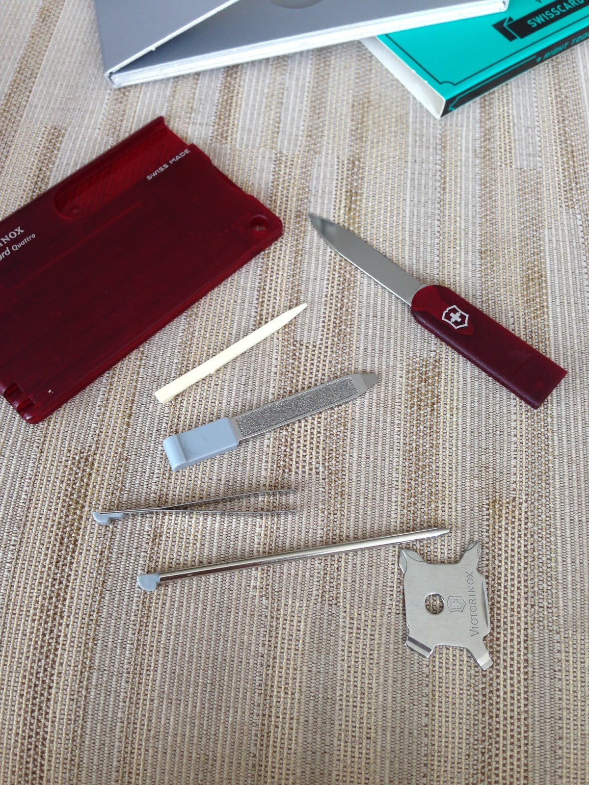 My Knife Collecting Hobby: The Victorinox Swisscard Quattro - a ...