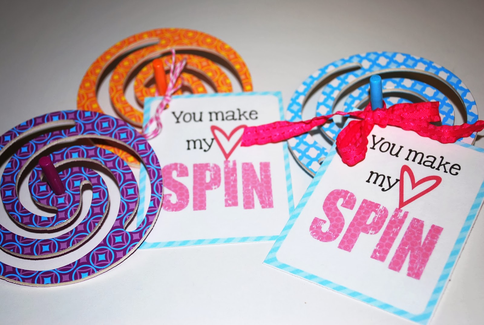 A Creative Day: Valentine-You Make My Heart Spin