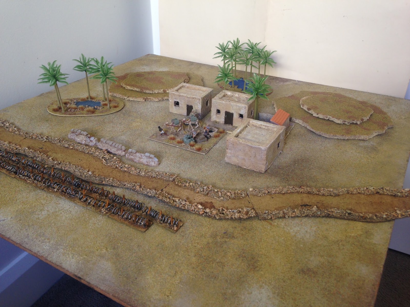 On Senlac Hill: Scratch built terrain for WW1 Middle East in 15mm