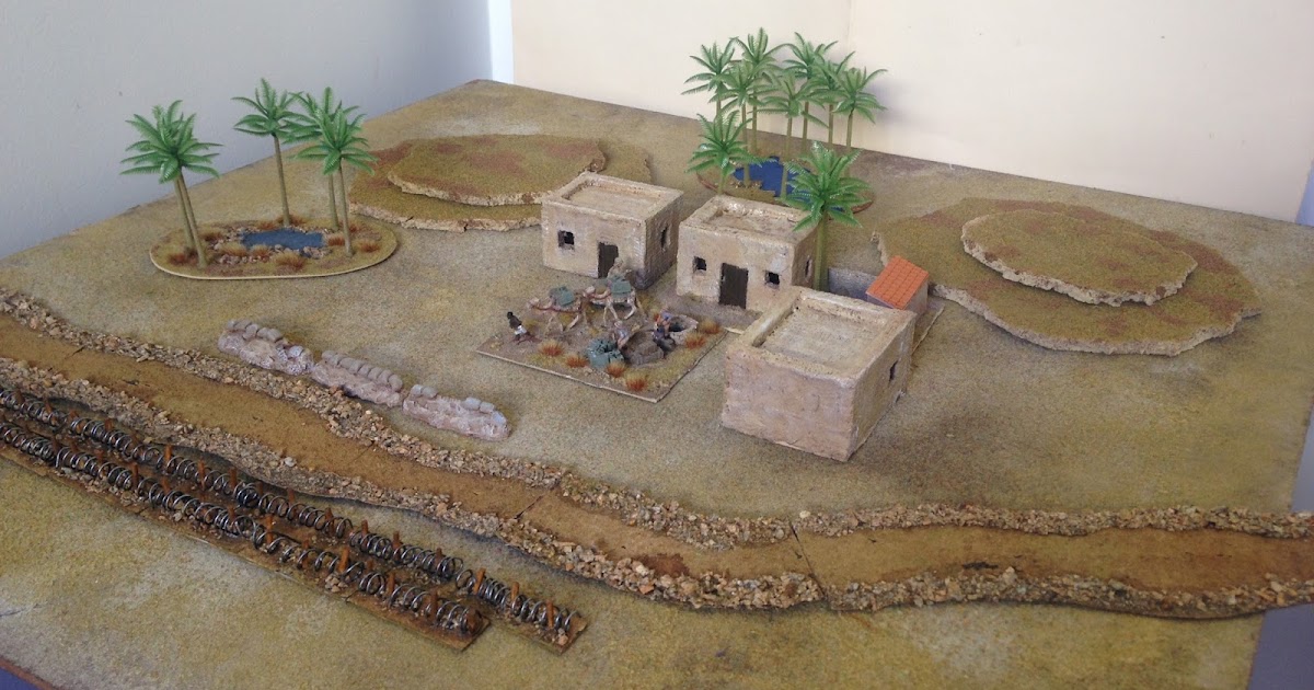 On Senlac Hill: Scratch built terrain for WW1 Middle East in 15mm