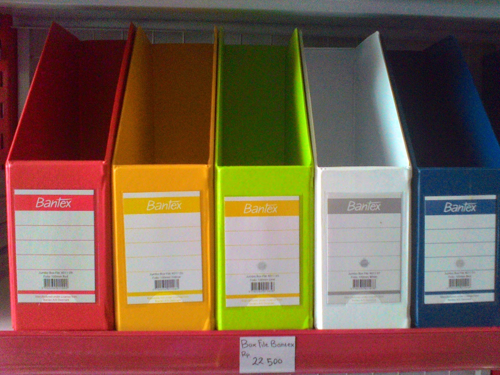 BRILIANT SHOP: DAFTAR HARGA ORDNER DAN BOX FILE