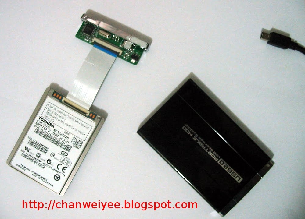 Linux & Lip Gloss: Toshiba 1.8" ZIF Hard Disk