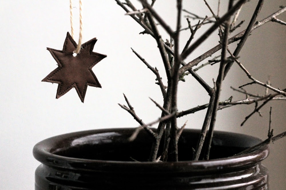 mariefriis: DIY - Stjerne i skinn