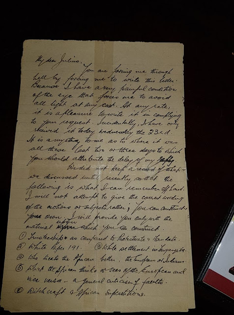 Kutoka maktaba ya Juma Mwapachu: Barua ya baba yake kwa Baba wa Taifa ...