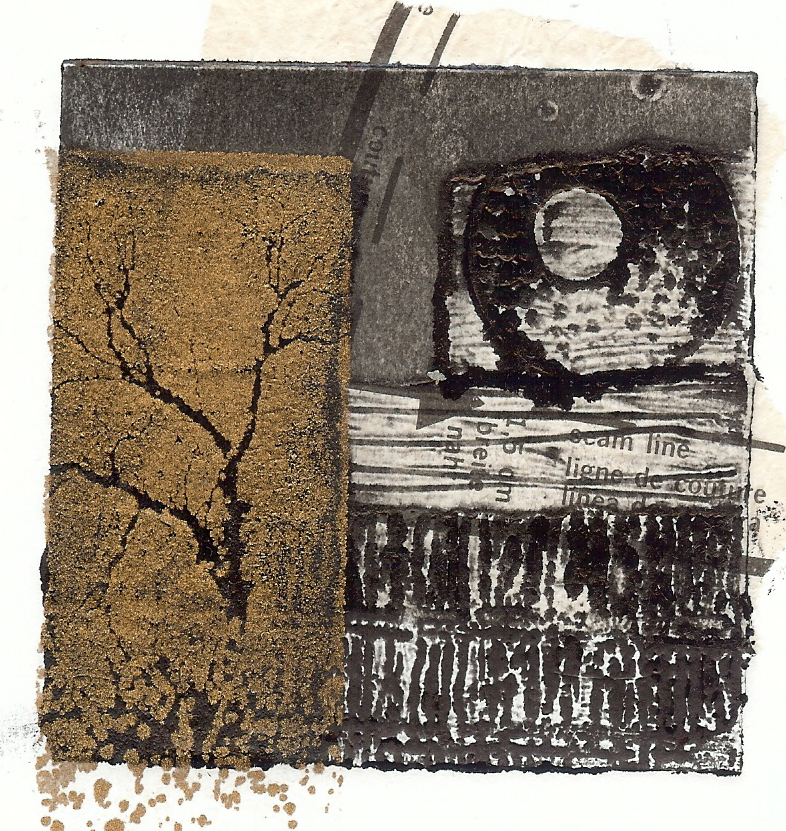 Sue Brown Printmaker: COLLAGRAPH TRAILS
