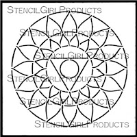 StencilGirl® Talk: The 7 Chakra Stencil Set by Kathryn Costa is here!