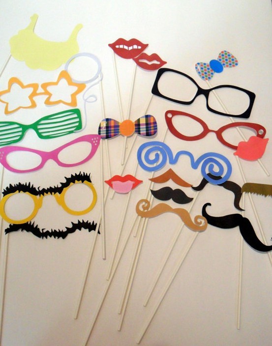 Allred Design Blog: IBP: Photo Props & Photo Booth Ideas