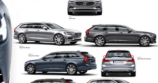 2017/18 Volvo V90 Cross Country - Types cars
