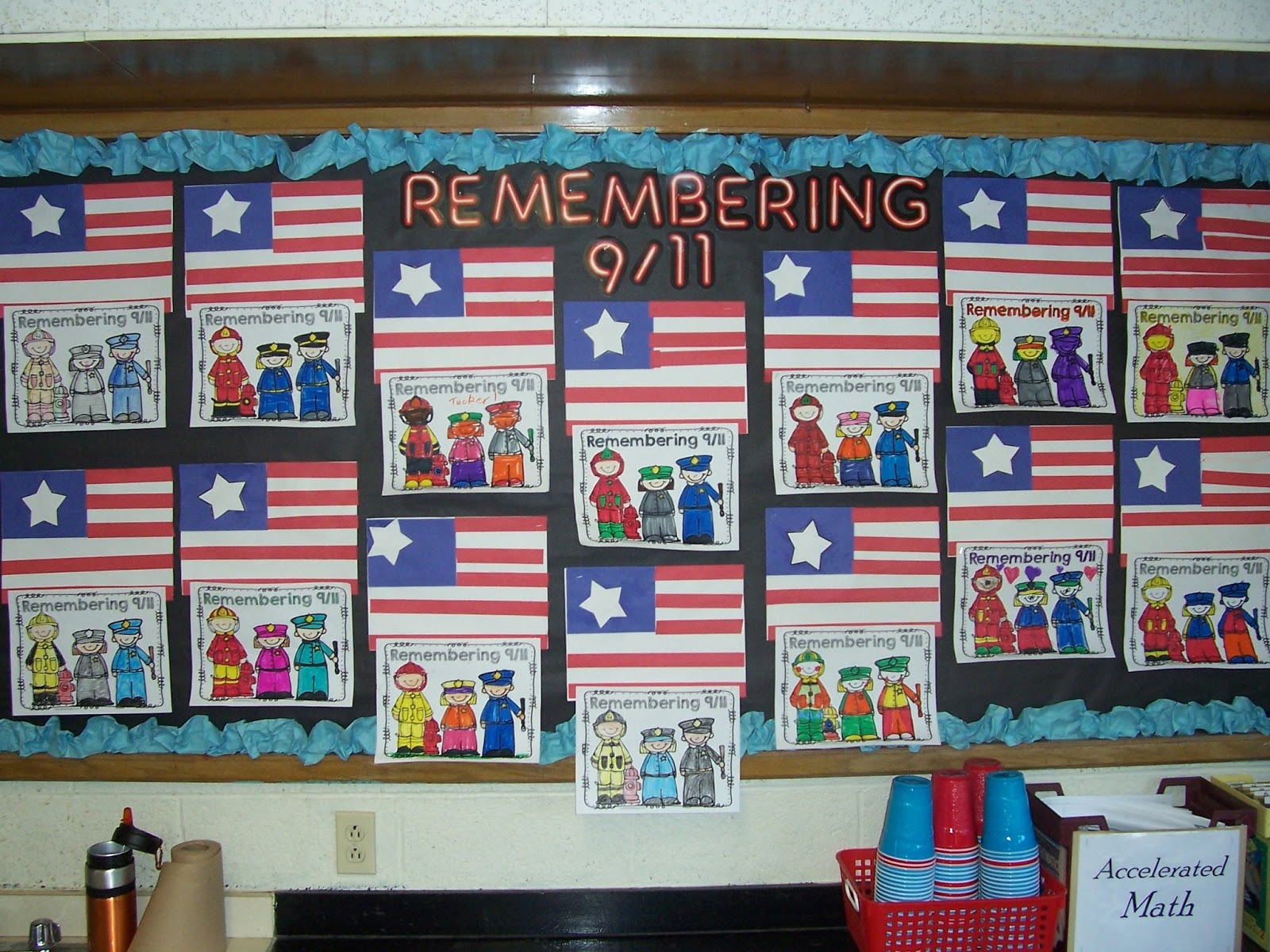 Second Grade Signpost: Remembering September 11th - craft