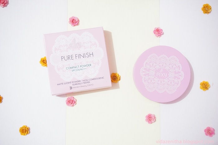 [REVIEW] PIXY COMPACT POWDER PURE FINISH SPF 25 & PA+++ - VIDA ZENITHA