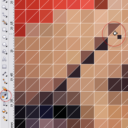 Sliced Pixel Art Dengan CorelDRAW | Belajar CorelDRAW