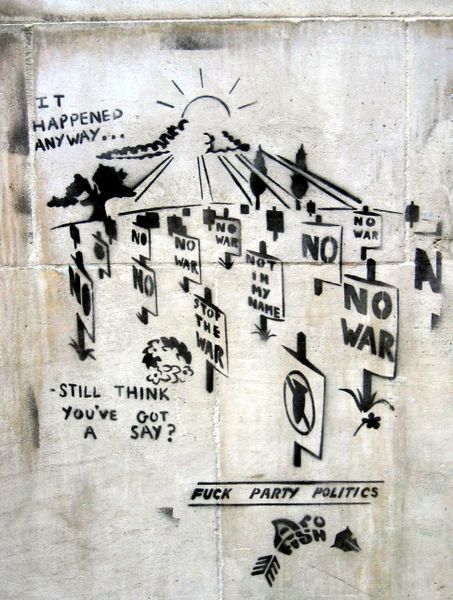 HyperCRYPTICal: Political Graffiti