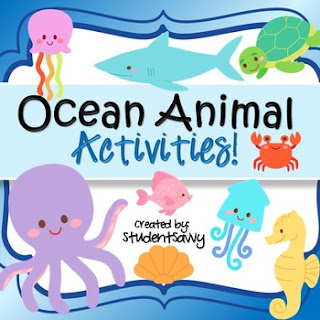 Ocean Animal Activities - Teacher Sock Sunday – Student Savvy