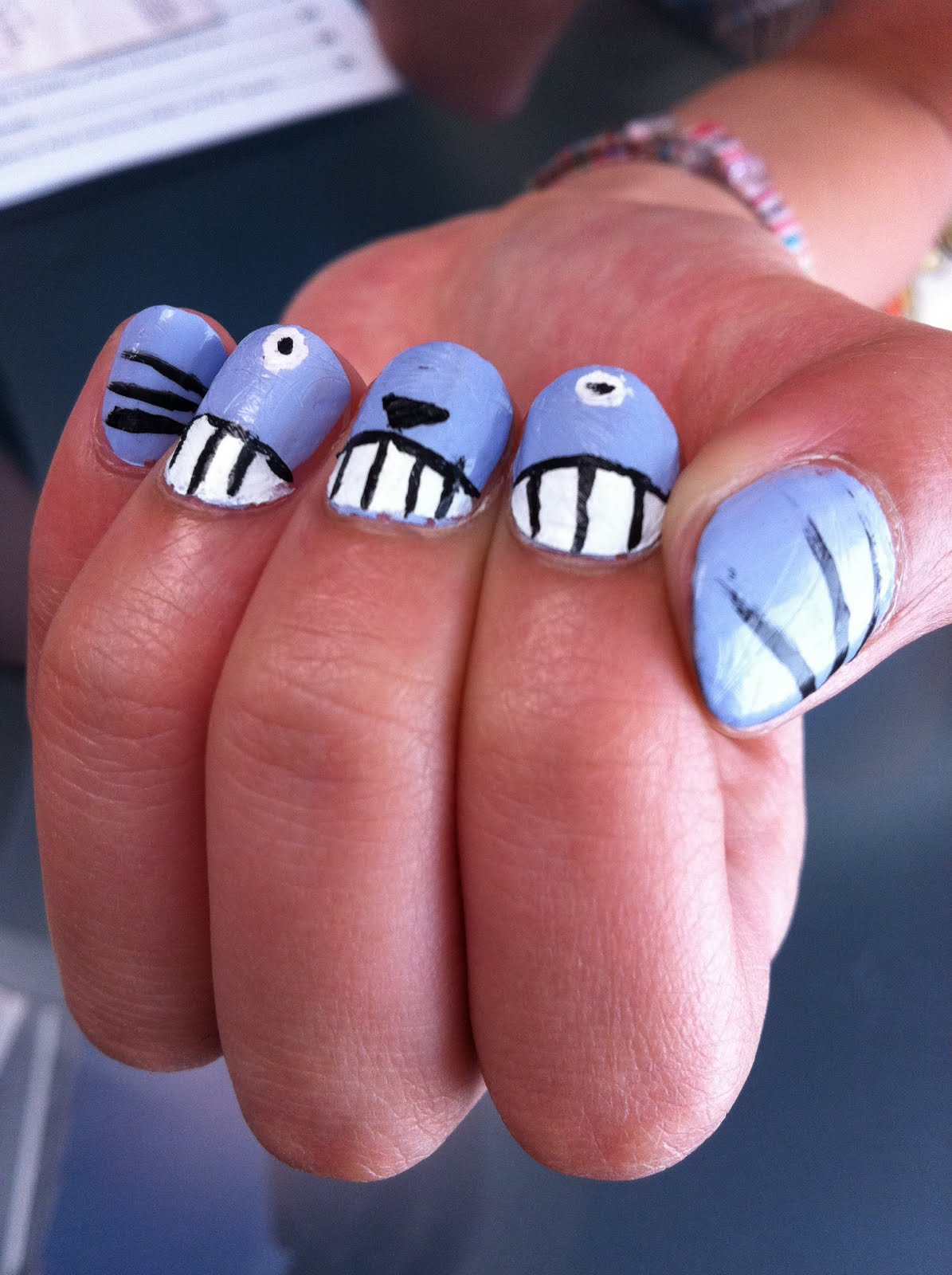 Lala of Surprises: Totoro Nails