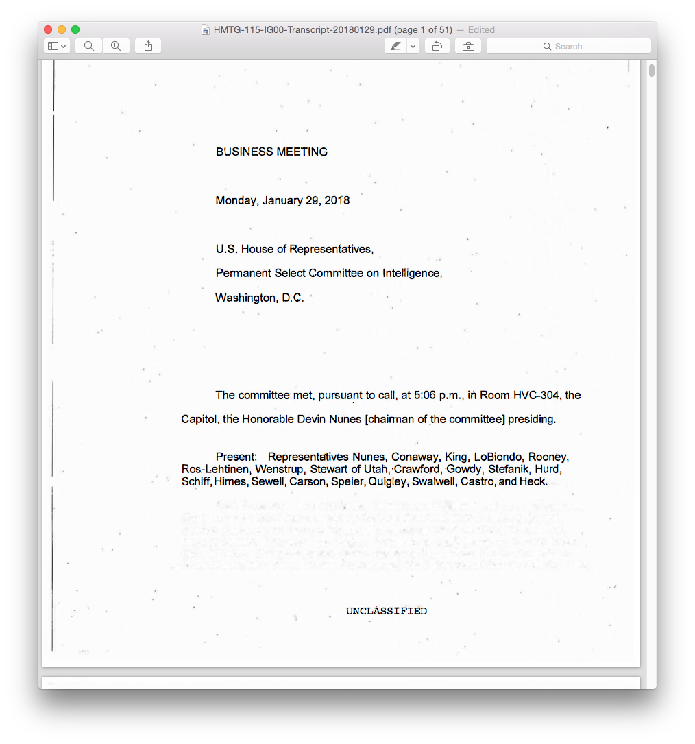 Seemorerocks: #ReleaseTheMemo - the release of the FISA memo is imminent