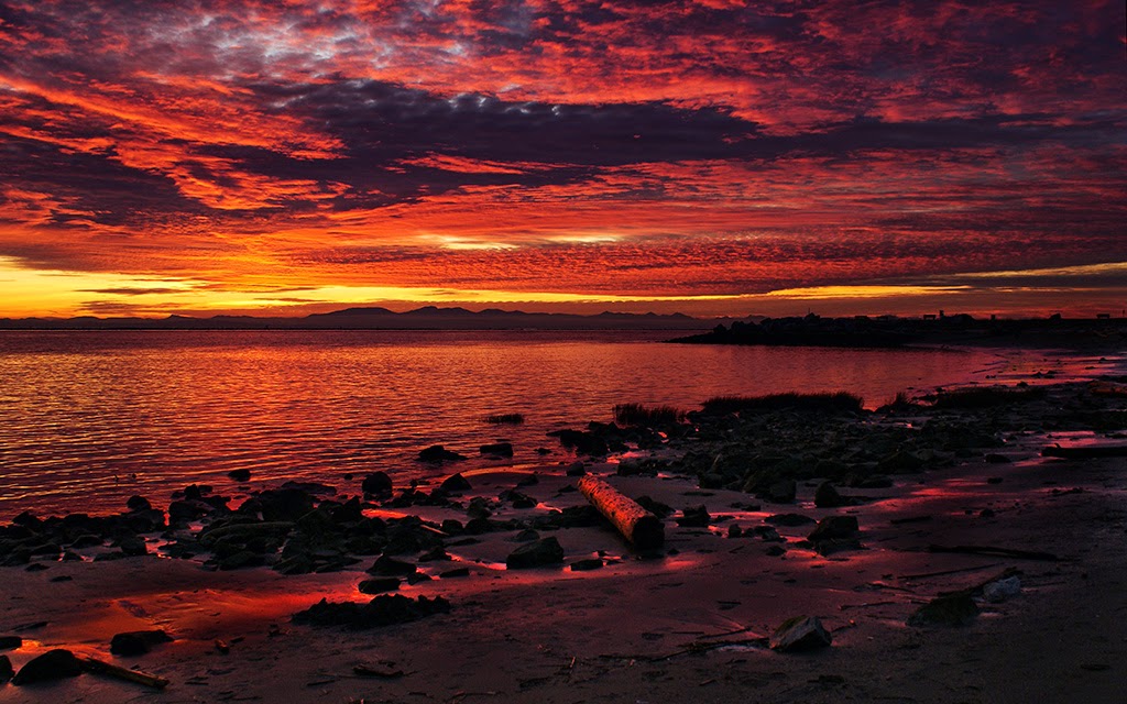 Un Mundo en Paz: imágenes atardecer
