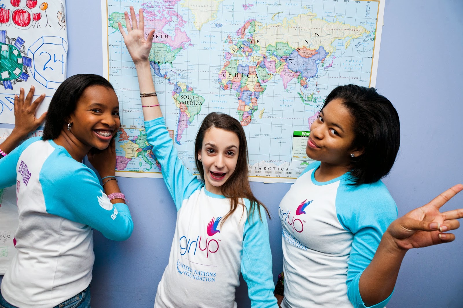 WRITE PARAGRAPHS: A STROLL WITH GIRL UP (For International Day Of the ...