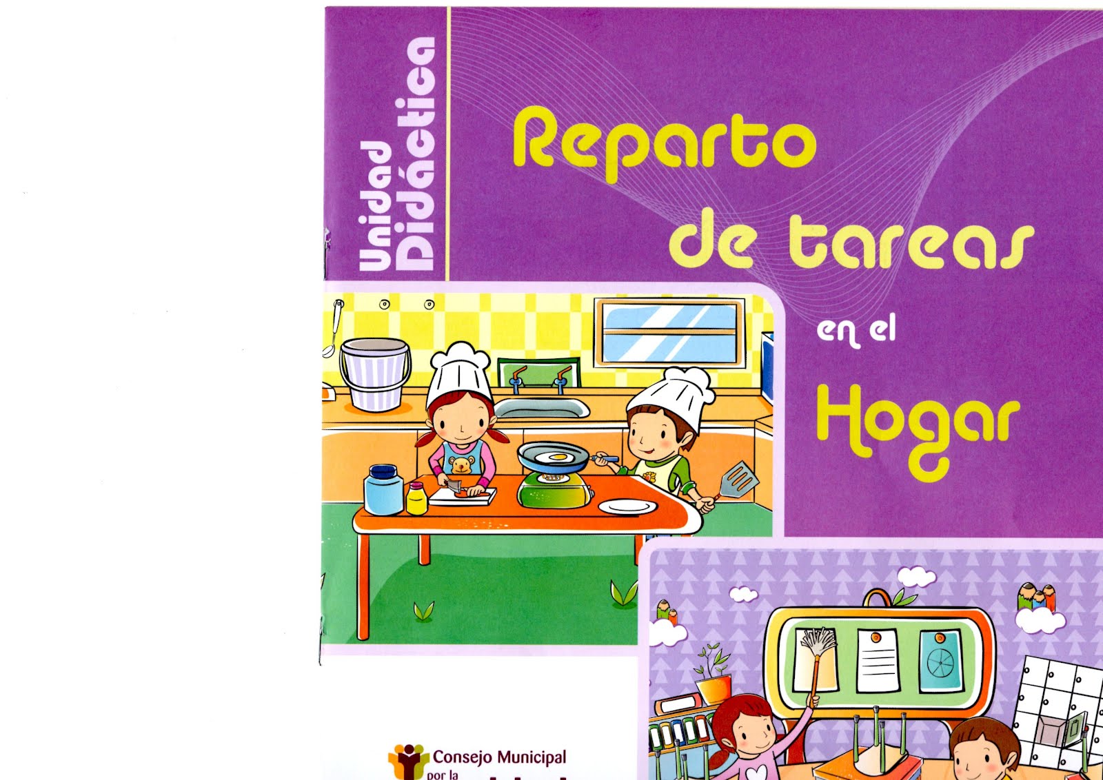 Observo Juego Aprendo: Reparto de las tareas del hogar