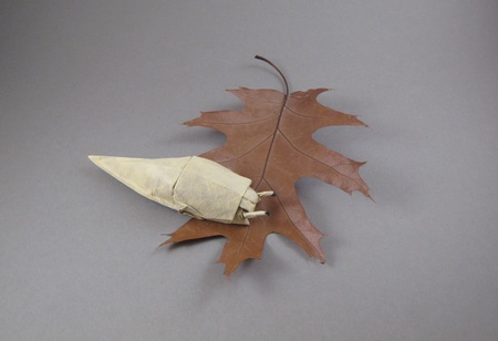 origami Slug LaFosse 3D ~ origami instructions art and craft ideas