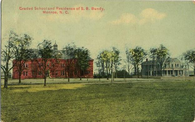 Monroe, North Carolina - Miscellaneous History: Early Monroe Schools