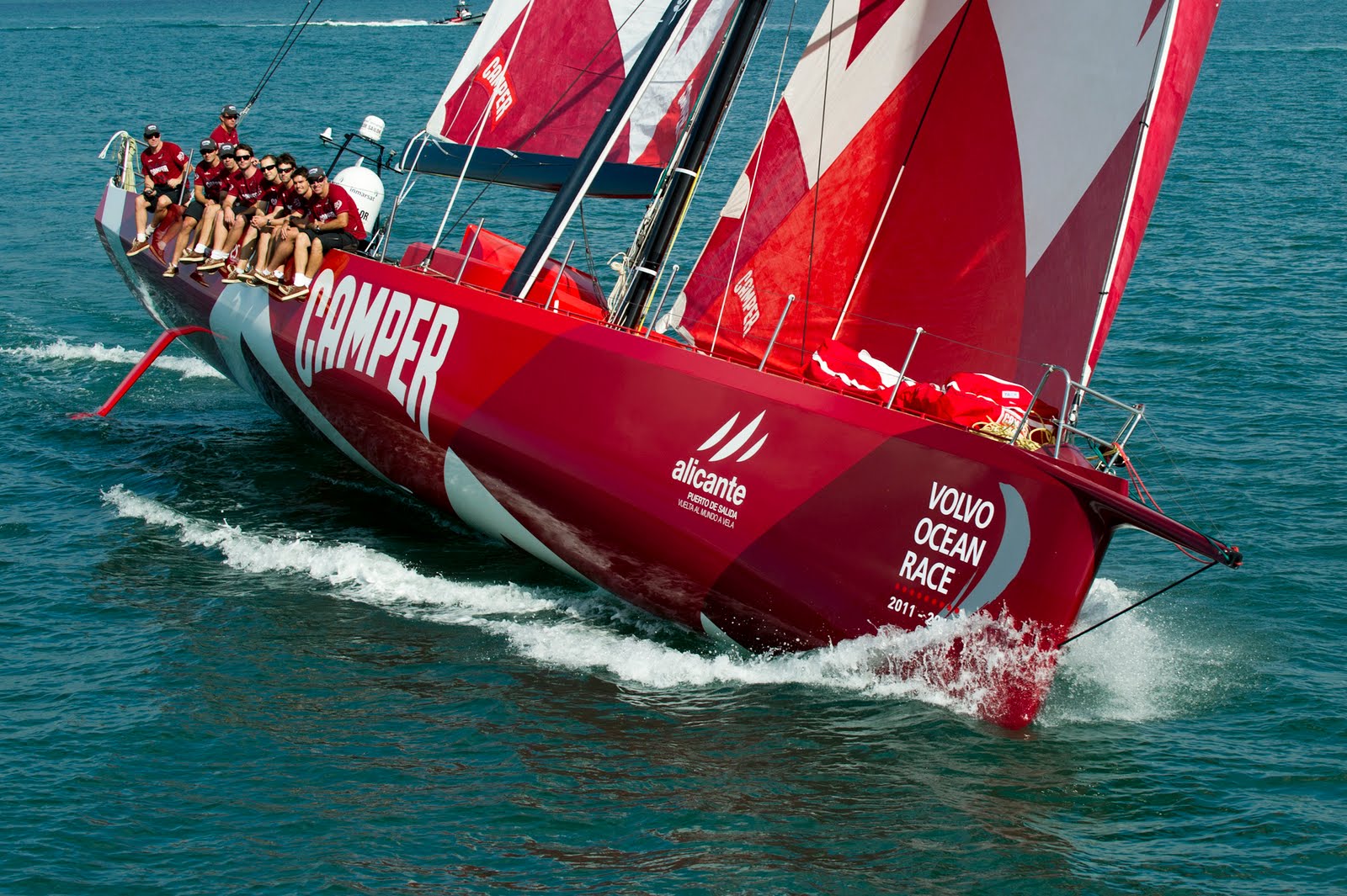 Sail Mallorca: CAMPER Volvo 70 Navegando en Auckland
