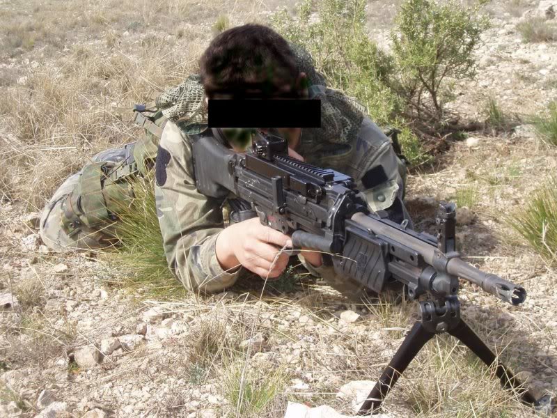 Defensa y Armas: Ametralladora Heckler und Koch MG 43 MG4 (Alemania)