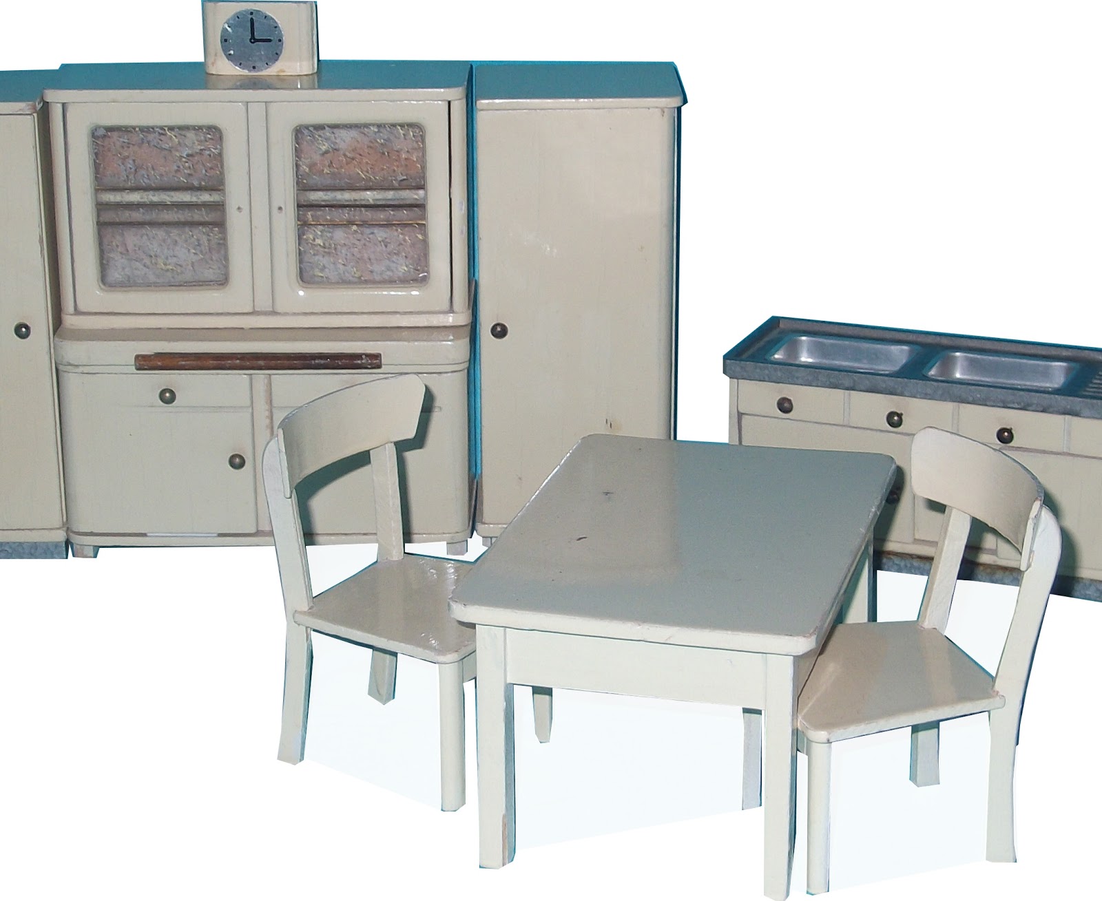 diePuppenstubensammlerin: Küchen - 1952-1961 Fritz Altmann - kitchens