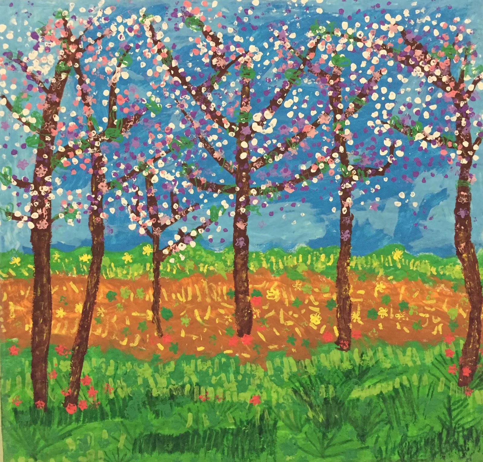 Pintando sonrisas de colores: Primavera en Giverny. Claude Monet