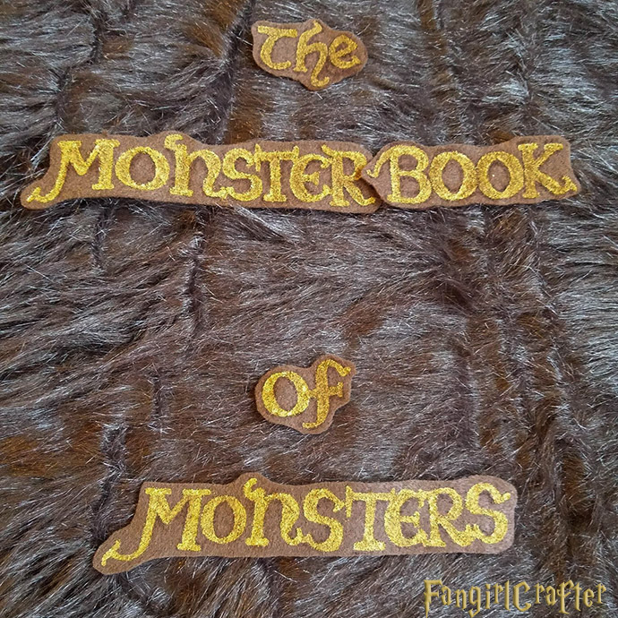 The Fangirl Crafter: Monster Storage Book of Monsters