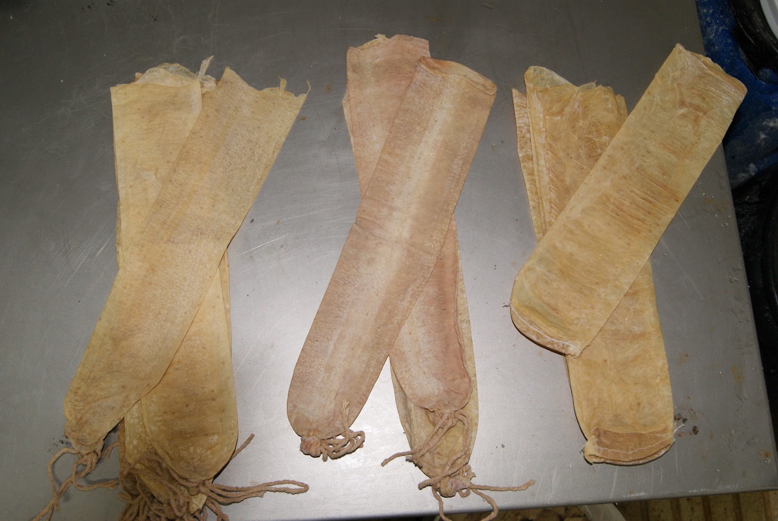 Alimentos Inocuos: Tripas naturales para embutidos