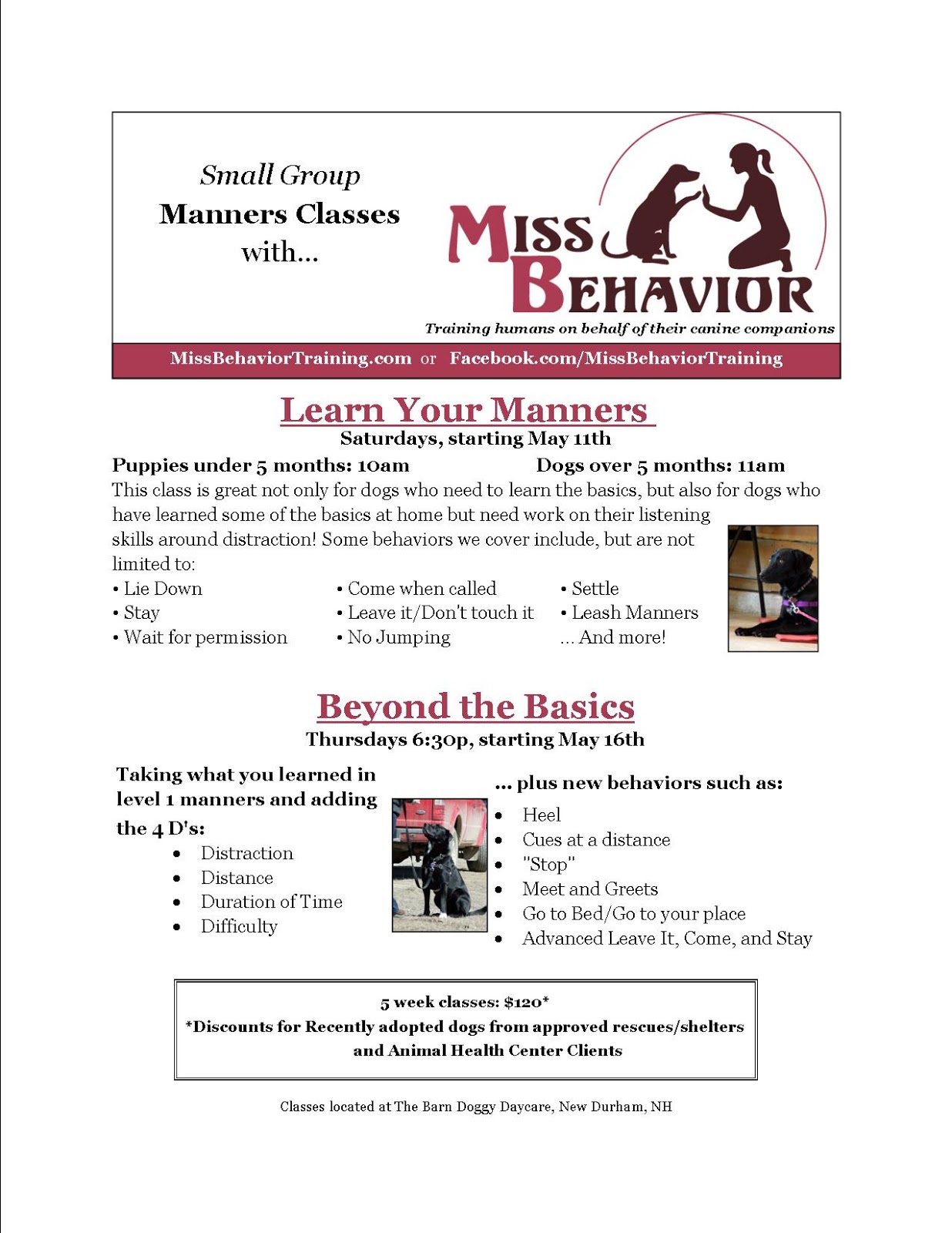 Miss Behavior's Blog