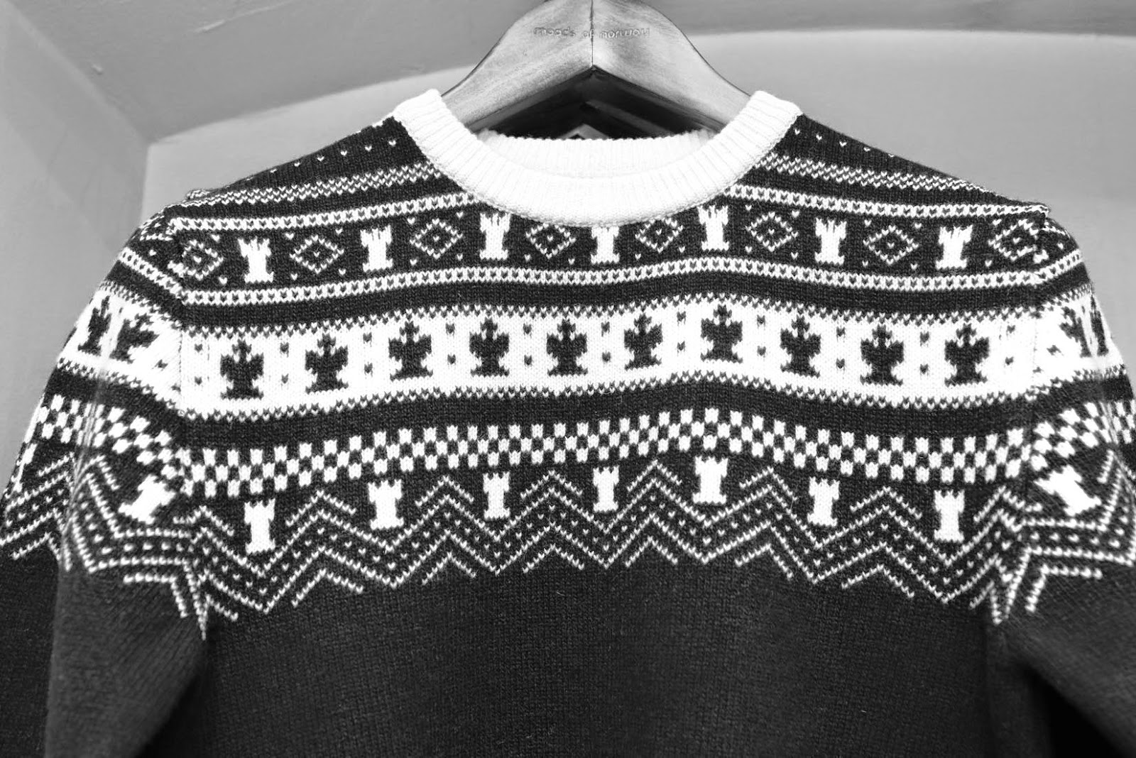 FASHION IN OSLO: The Magnus sweater: Chess on your chest