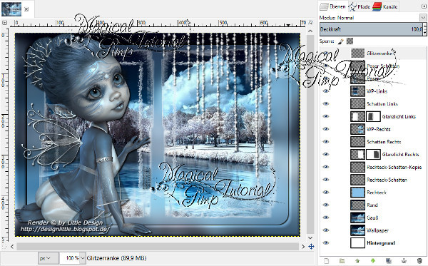 Magical Gimp-Tutorial: Gimp Tutorial "Winter is coming"