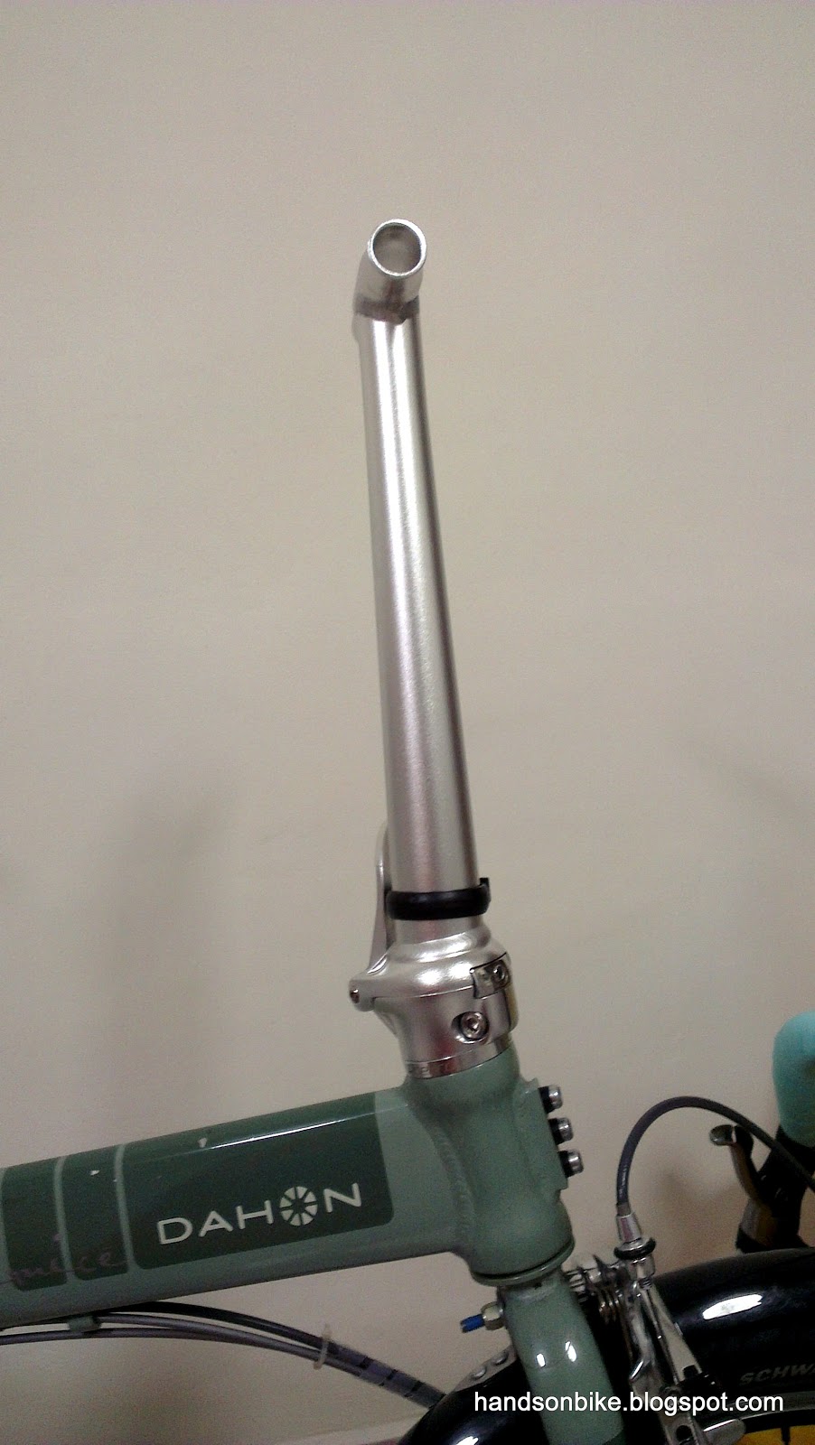 Hands On Bike: Installing FNHON Handlepost for Dahon Bikes (T-shaped ...