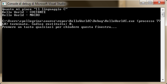 Lavori e Lavoretti: C e C++: Appunti di una riscoperta 5