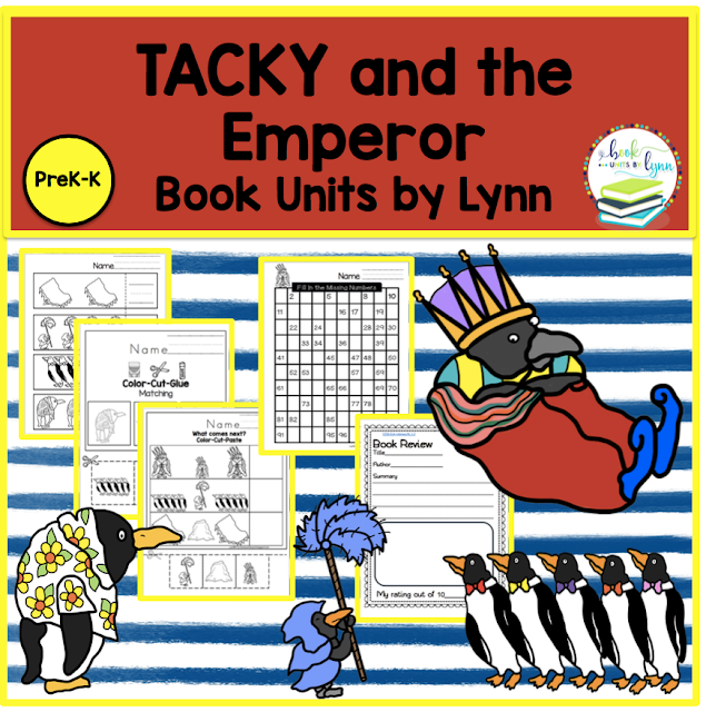 TACKY AND THE EMPEROR BY HELEN LESTER ~ Book Units by Lynn