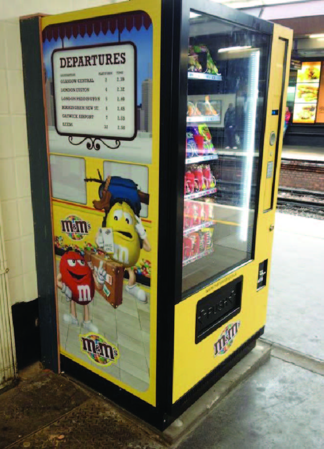MESH IN-STORE INSPIRATION: MESH - M&M's Branded Vending Machine