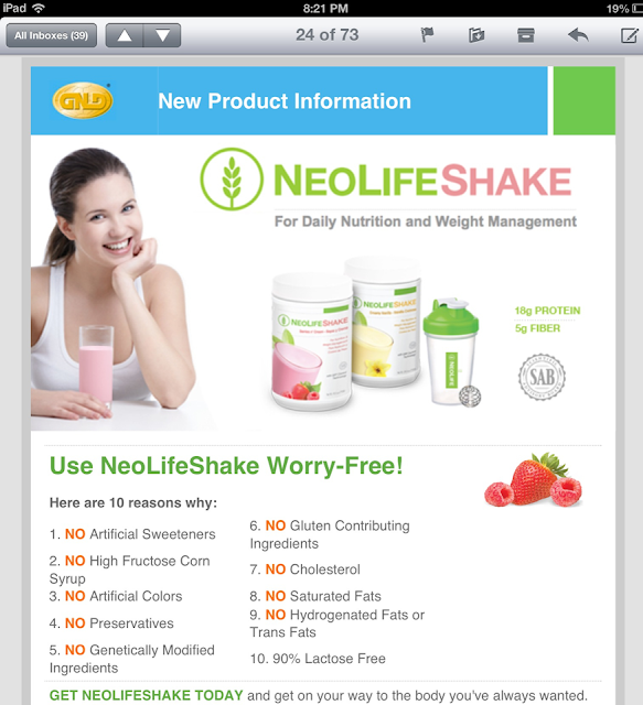SALUTE HEALTH SALUD www.neolifeshop.it/francescamodugno NEOLIFE Gnld ...