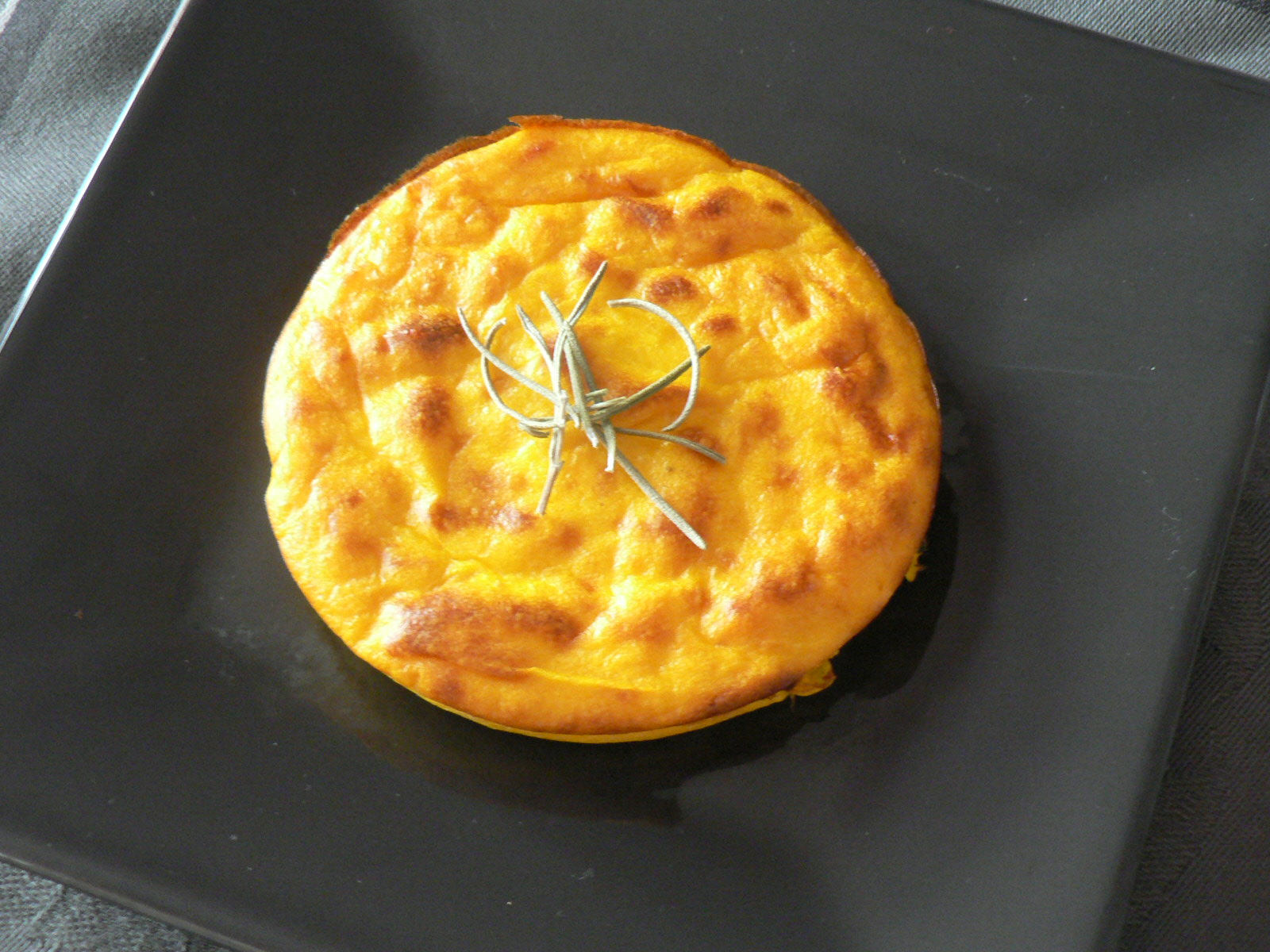 Le lutrin dans ma cuisine: FLAN DE POTIMARRON