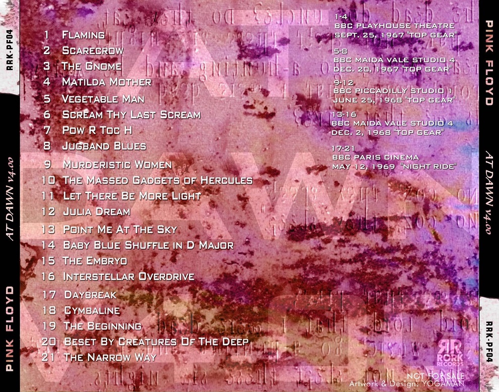 T.U.B.E.: Pink Floyd - At Dawn (FM/FLAC)