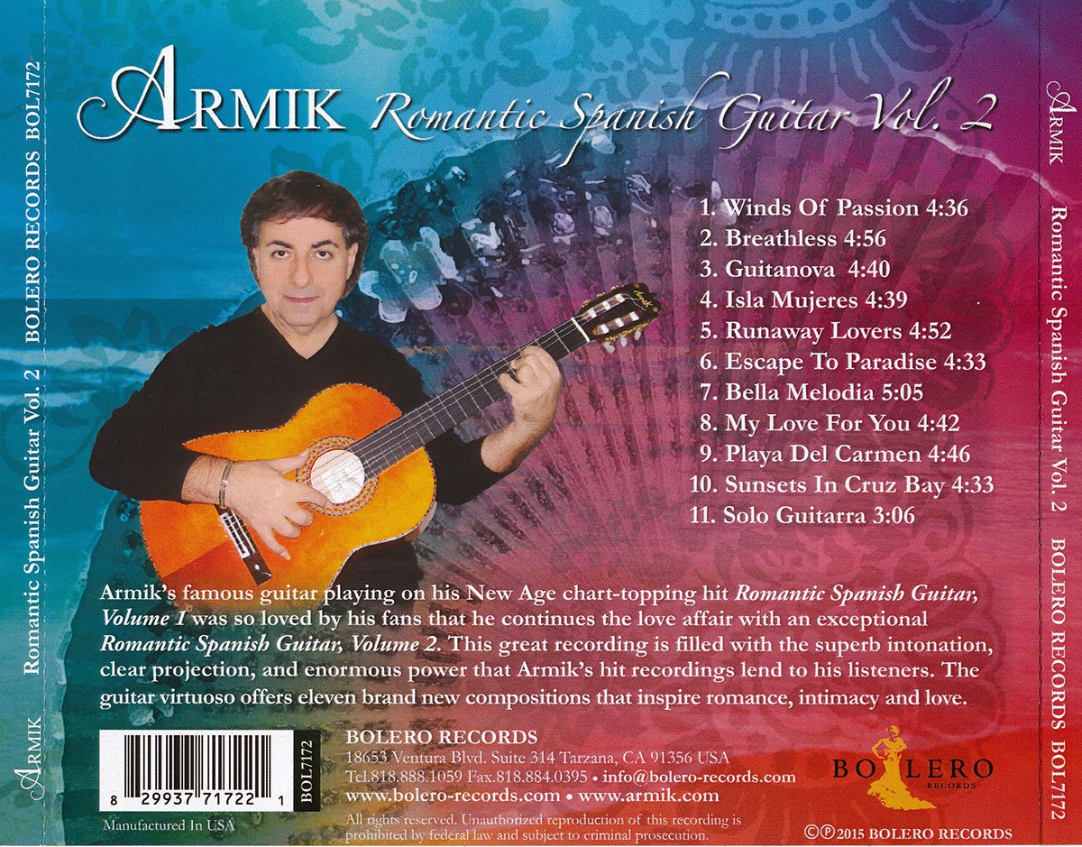 [Flamenco Guitar] Armik - Romantic Spanish Guitar Vol.2 (2015) [FLAC]