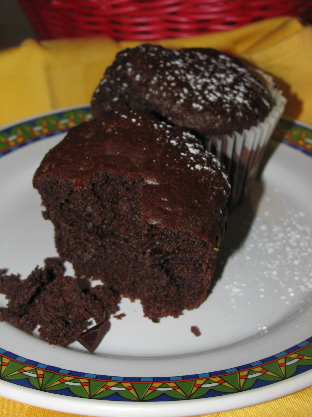 tè e cioccolato: Muffins cioccolatosi