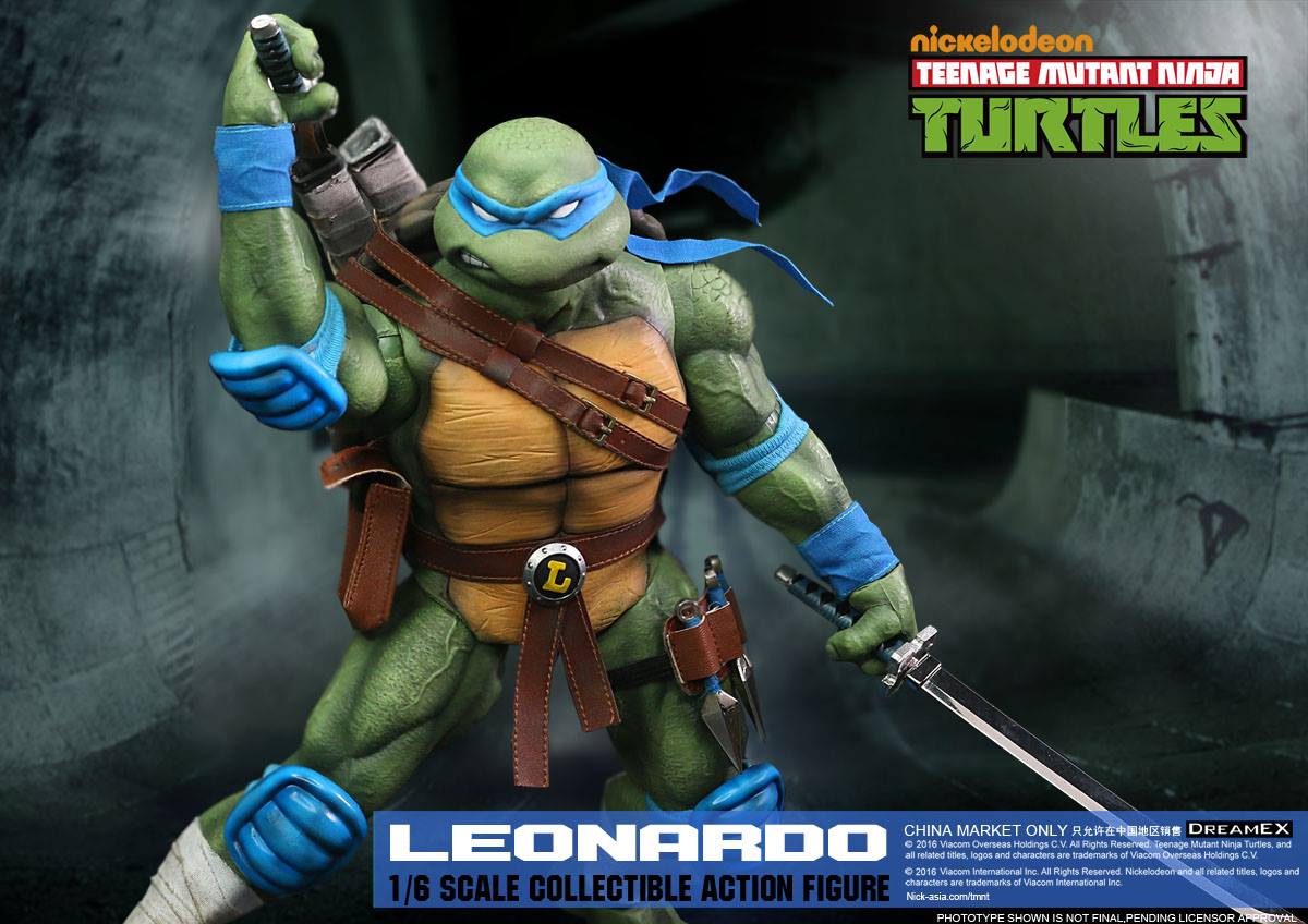 toyhaven: DreamEX 1/6th scale Teenage Mutant Ninja Turtles Leonardo 10. ...