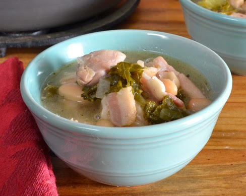 Behind the Bites: Chicken and Cannellini Bean Soup