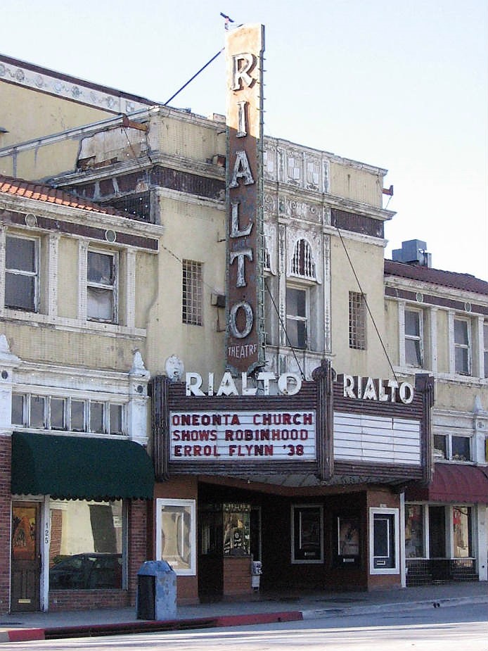 Los Angeles Theatres: Rialto Theatre: history + exterior views